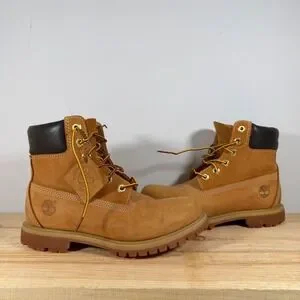 Timberland | Shoes | Timberland Boots Womans 7 Wheat Leather 6 Inch ...